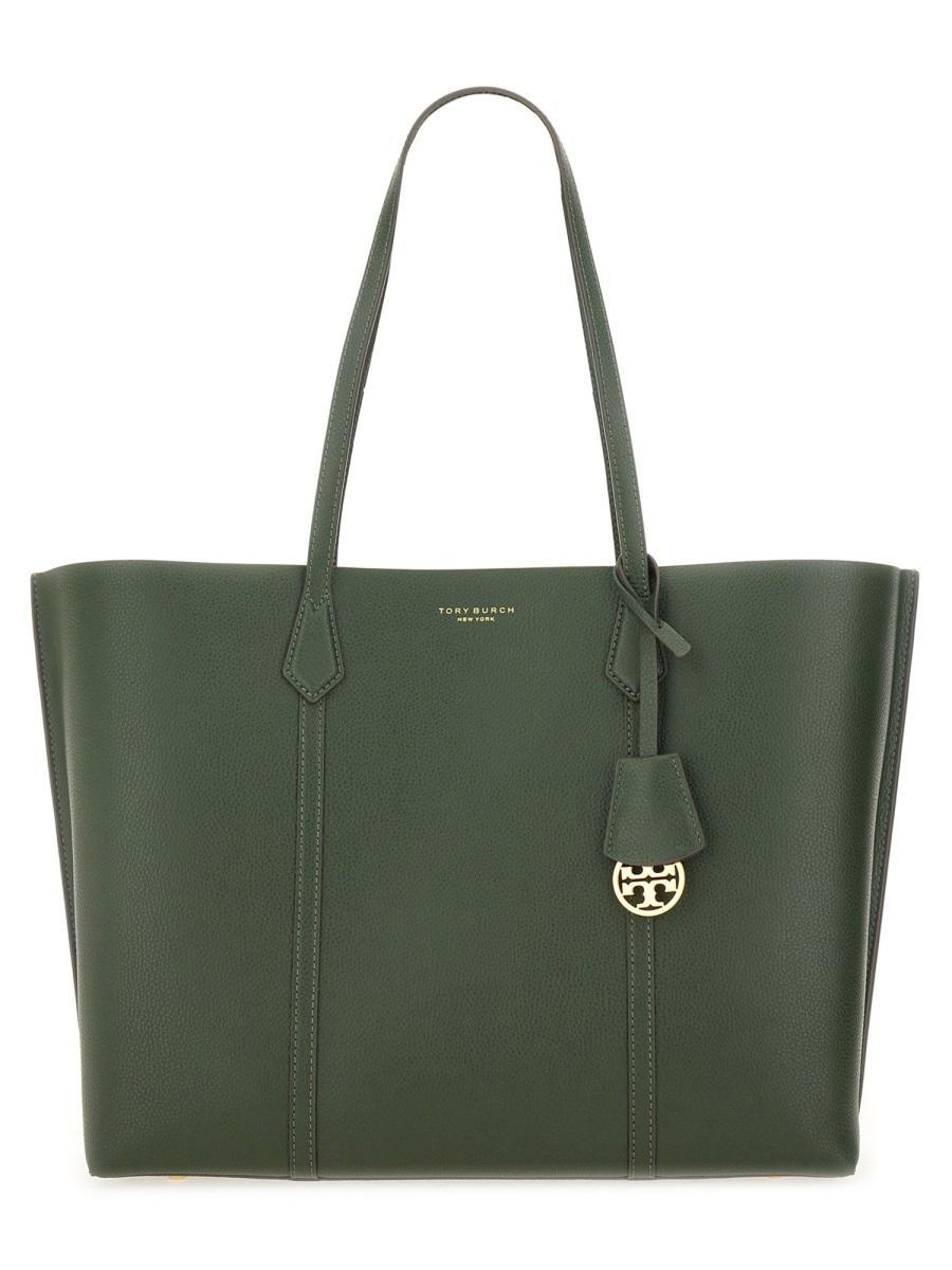 Tory Burch Perry Shopping Bag in Green | Lyst