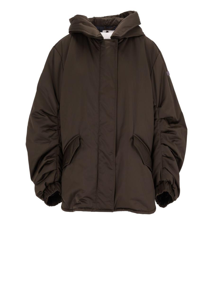 Lempelius Padded Jacket in Brown | Lyst UK
