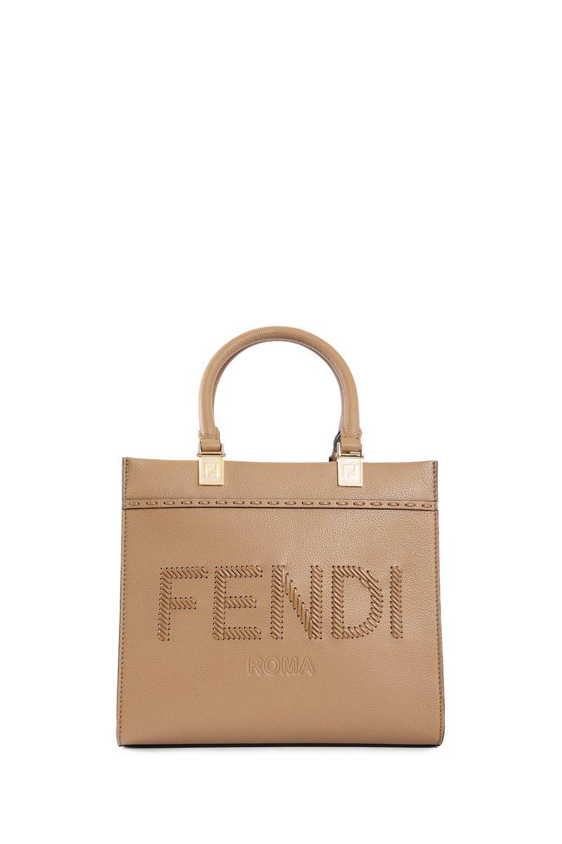 Fendi Leather Bags in Natural | Lyst