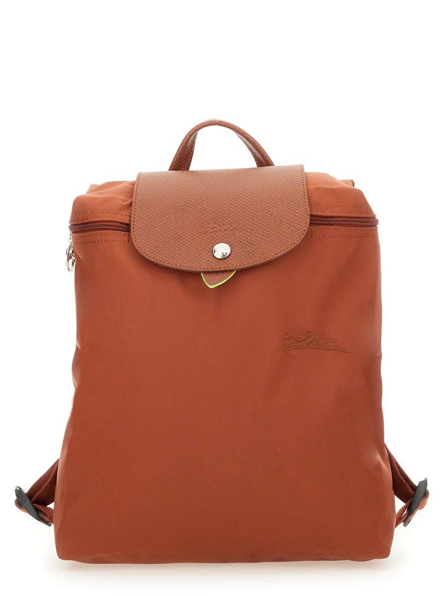 Longchamp "le Pliage" Backpack in Brown | Lyst