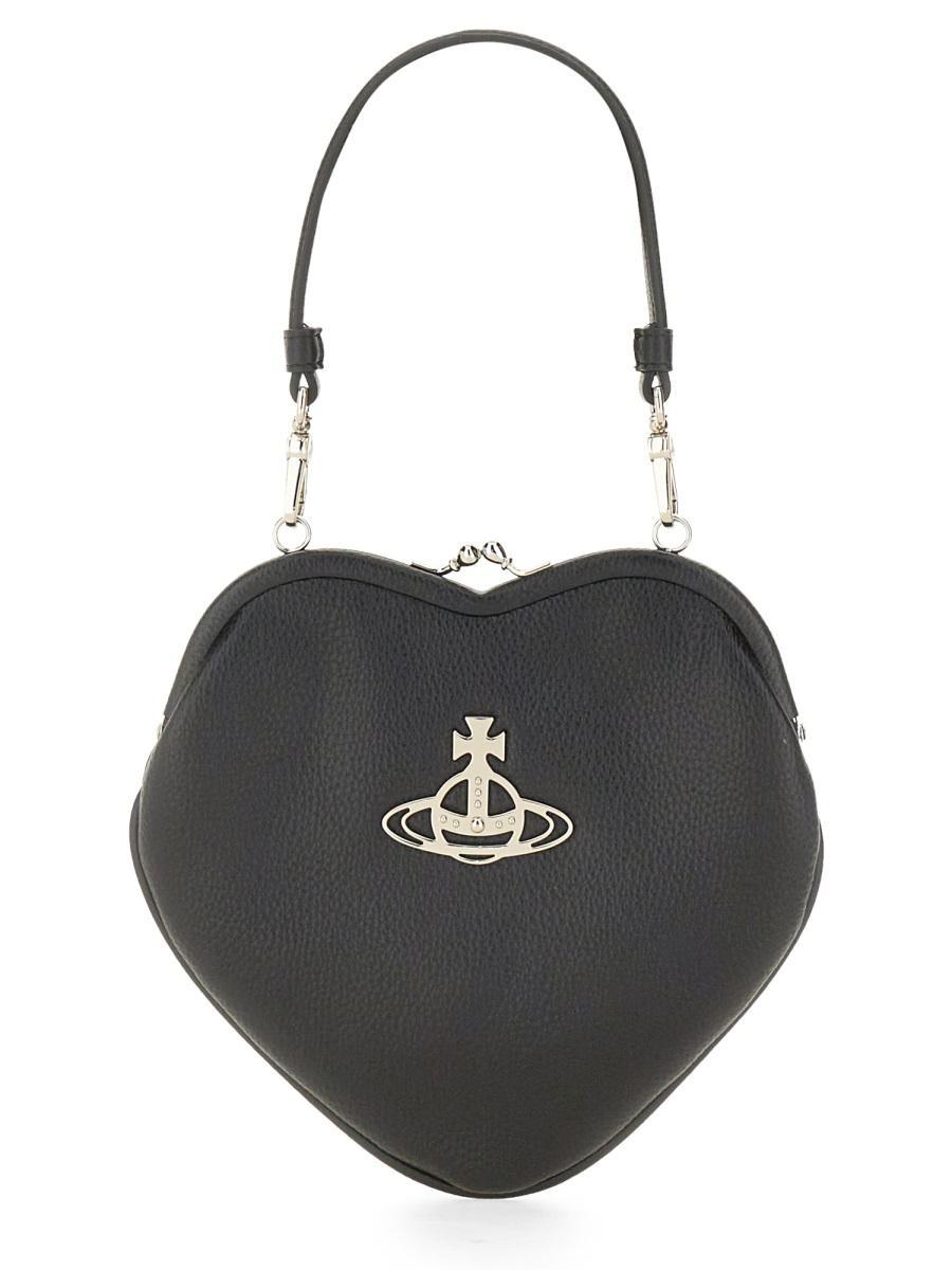 Vivienne Westwood "belle Heart" Bag in Black | Lyst