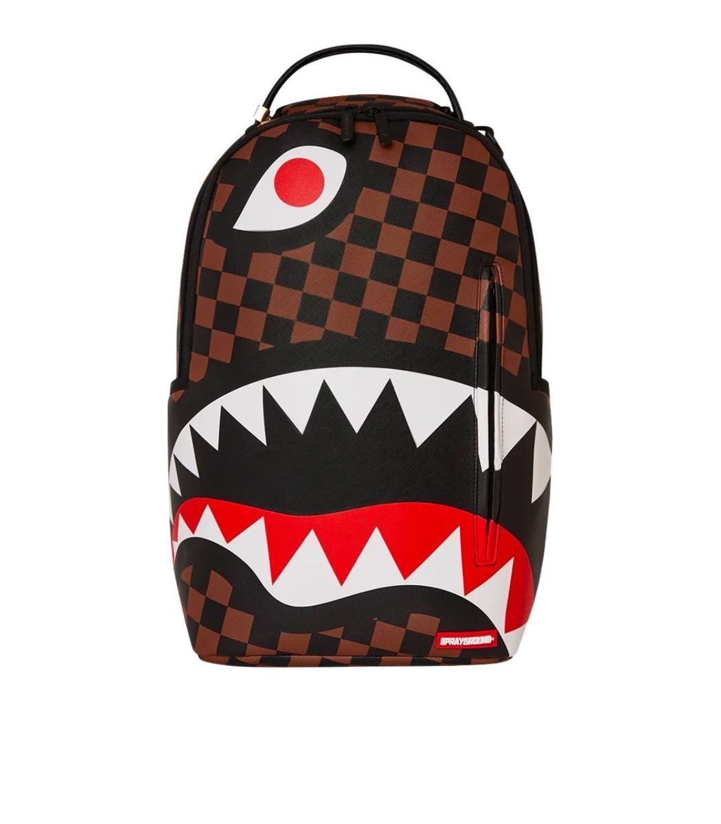 Sprayground The Hangover Shark Backpack in Red for Men | Lyst
