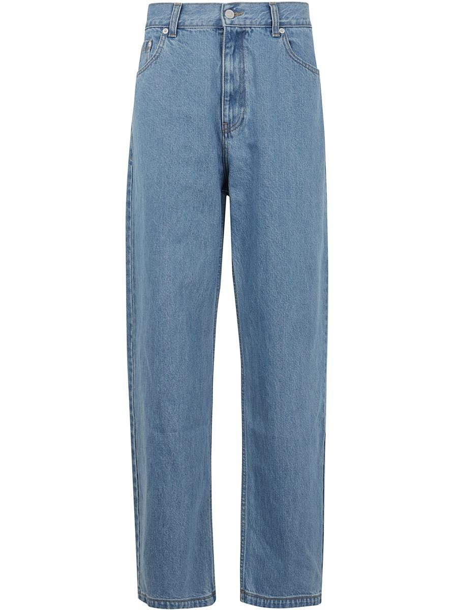 Jeans With Bird Logo