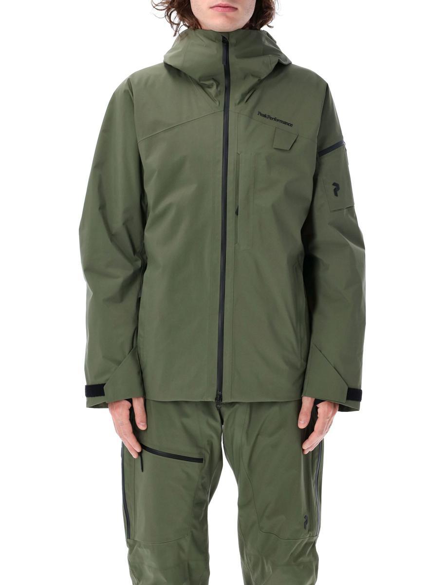 Peak Performance Alpine Gore-Tex 2L Jacket in Green for Men | Lyst