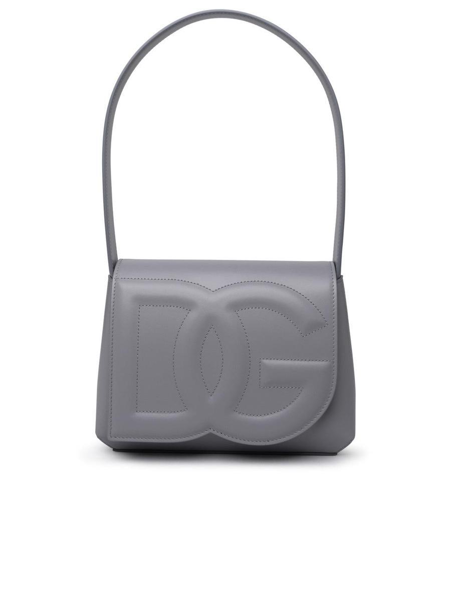 Dolce & Gabbana 'Dg Logo Bag' Shoulder Bag in Gray | Lyst