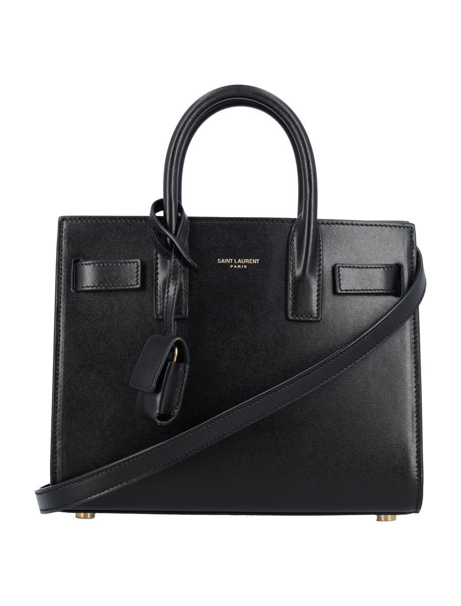 Saint Laurent Sac De Jour Nano Bag in Black | Lyst
