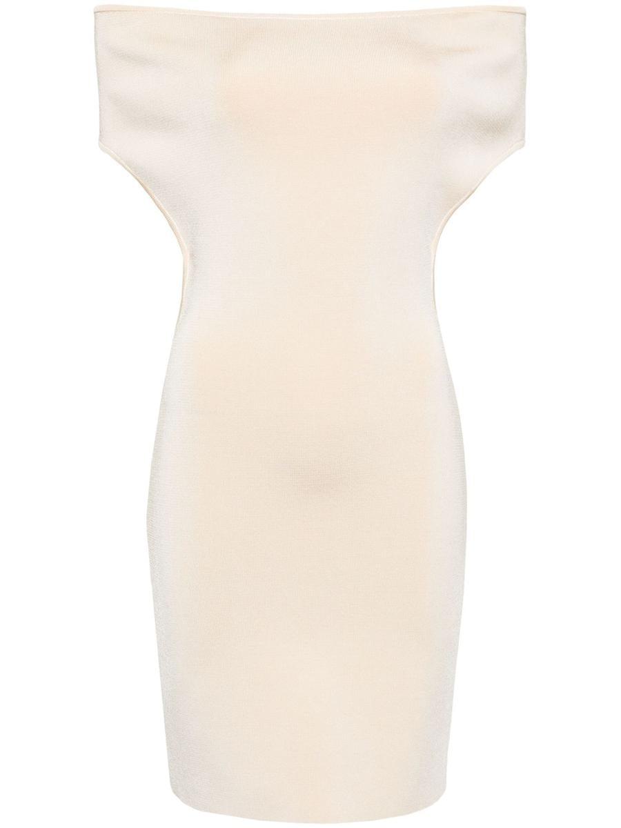 Jacquemus La Robe Cubista Short Dress in Natural | Lyst