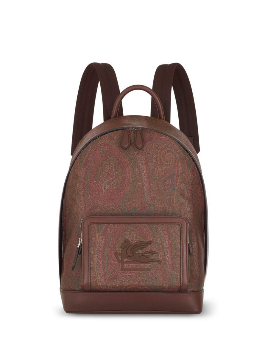 Etro Arnica And Pele Backpack Bags in Brown for Men | Lyst