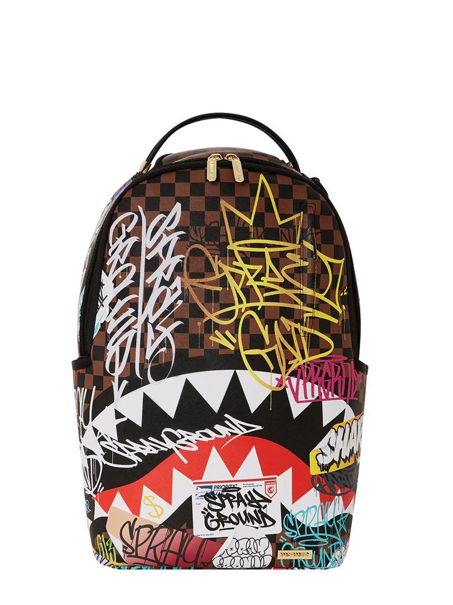 Sprayground Prayground Backpack in Red for Men | Lyst