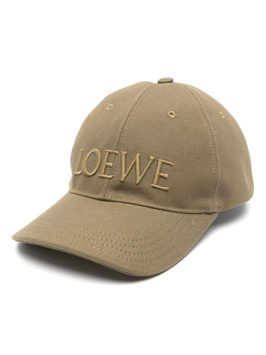 Loewe Logo Baseball Cap in Natural | Lyst
