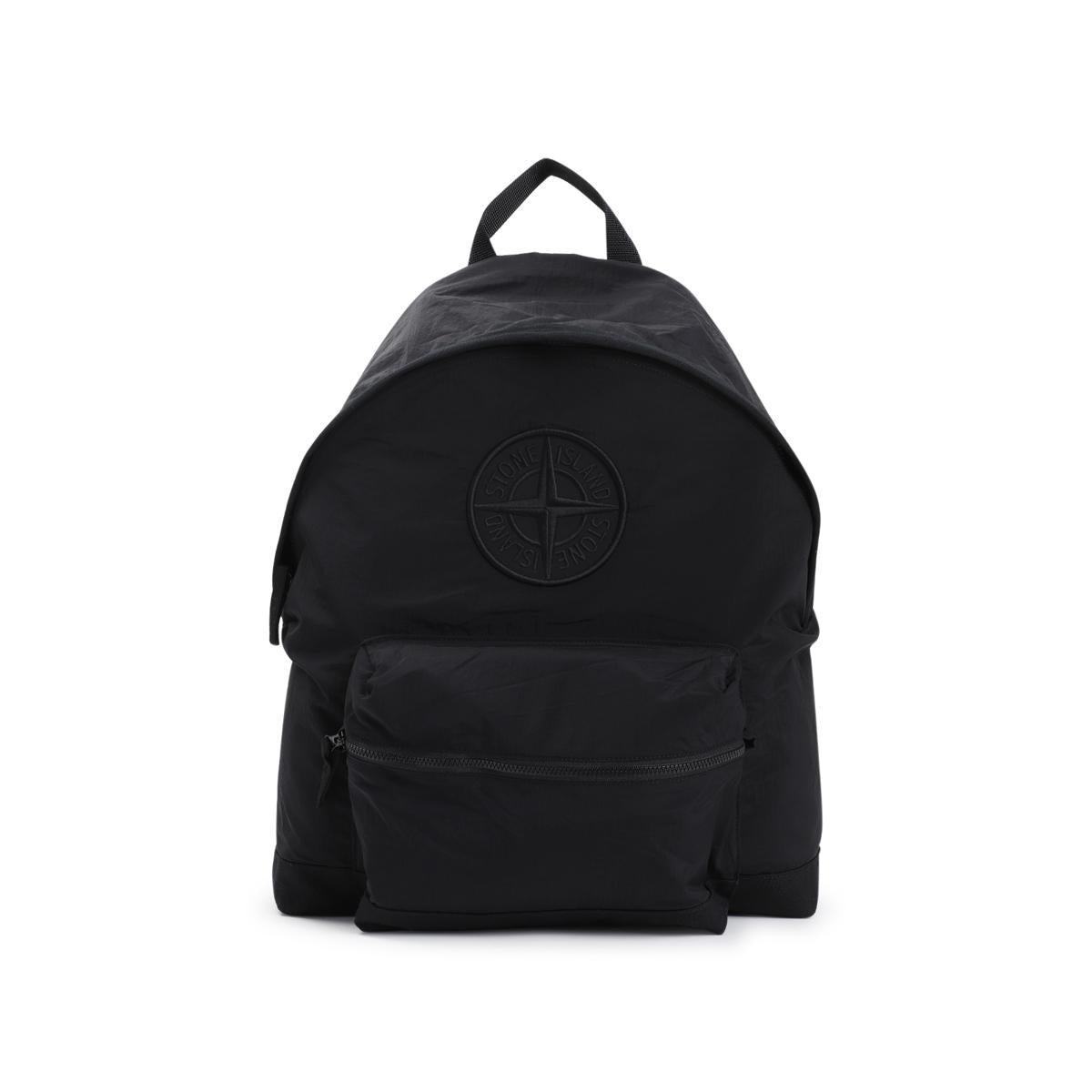 Stone Island Backpacks in Black for Men | Lyst