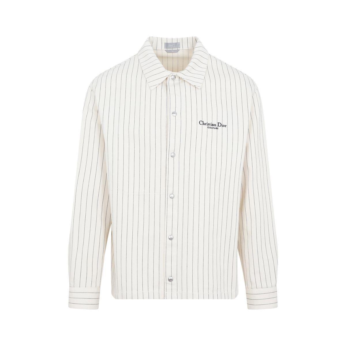Dior Jeans Jacket in White for Men | Lyst