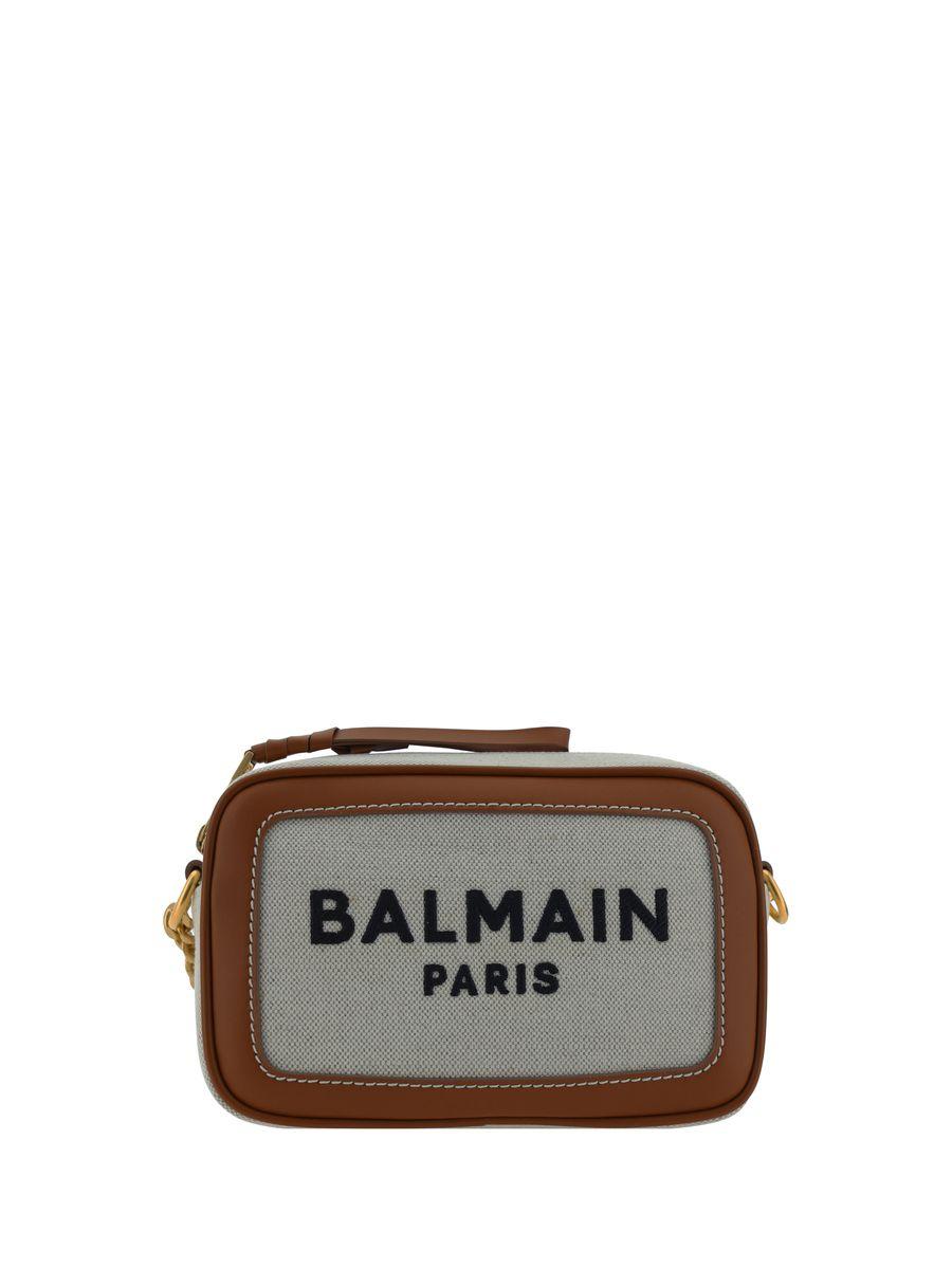 Balmain B-Army Crossbody Bag in Gray | Lyst