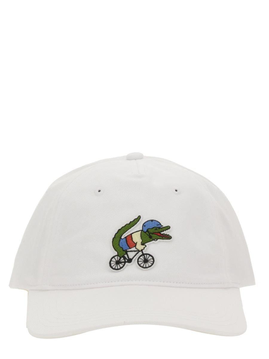 Lacoste Baseball Hat X Netflix Sex Education In White For Men Lyst