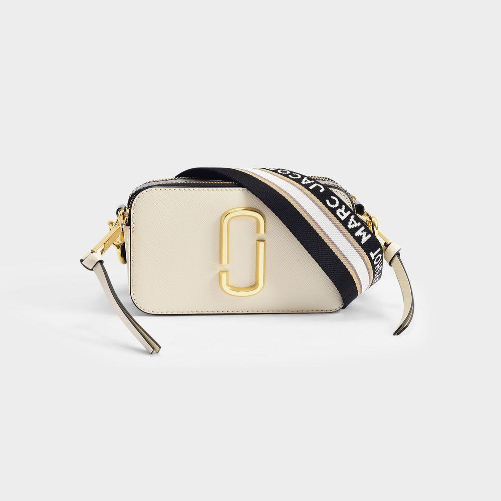 Marc Jacobs The Snapshot Crossbody in White | Lyst