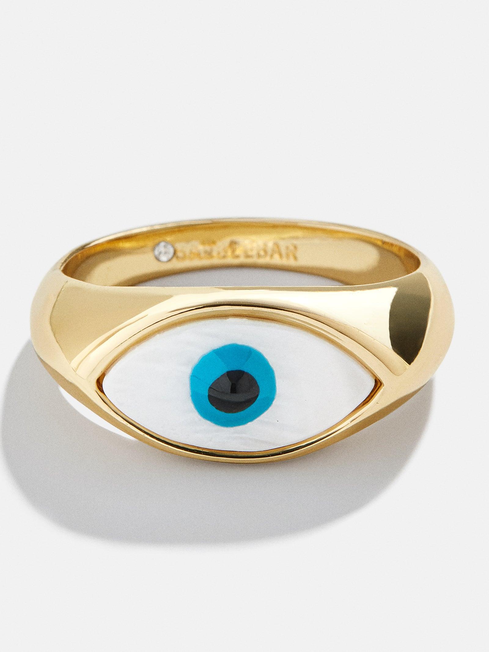 BaubleBar Good Eye Ring in Blue | Lyst