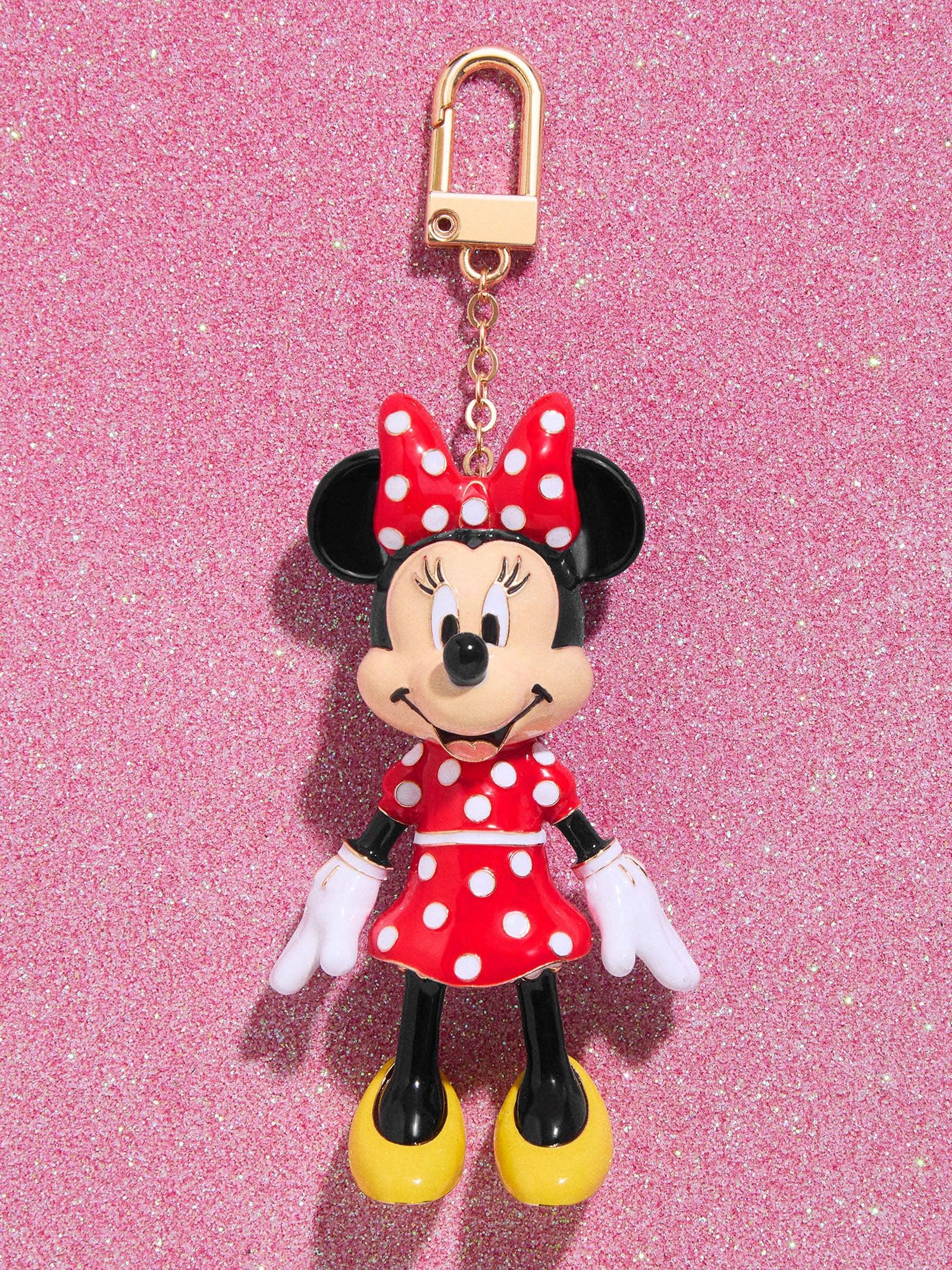 BaubleBar Disney Minnie Mouse Enamel Bag Charm in Gray | Lyst