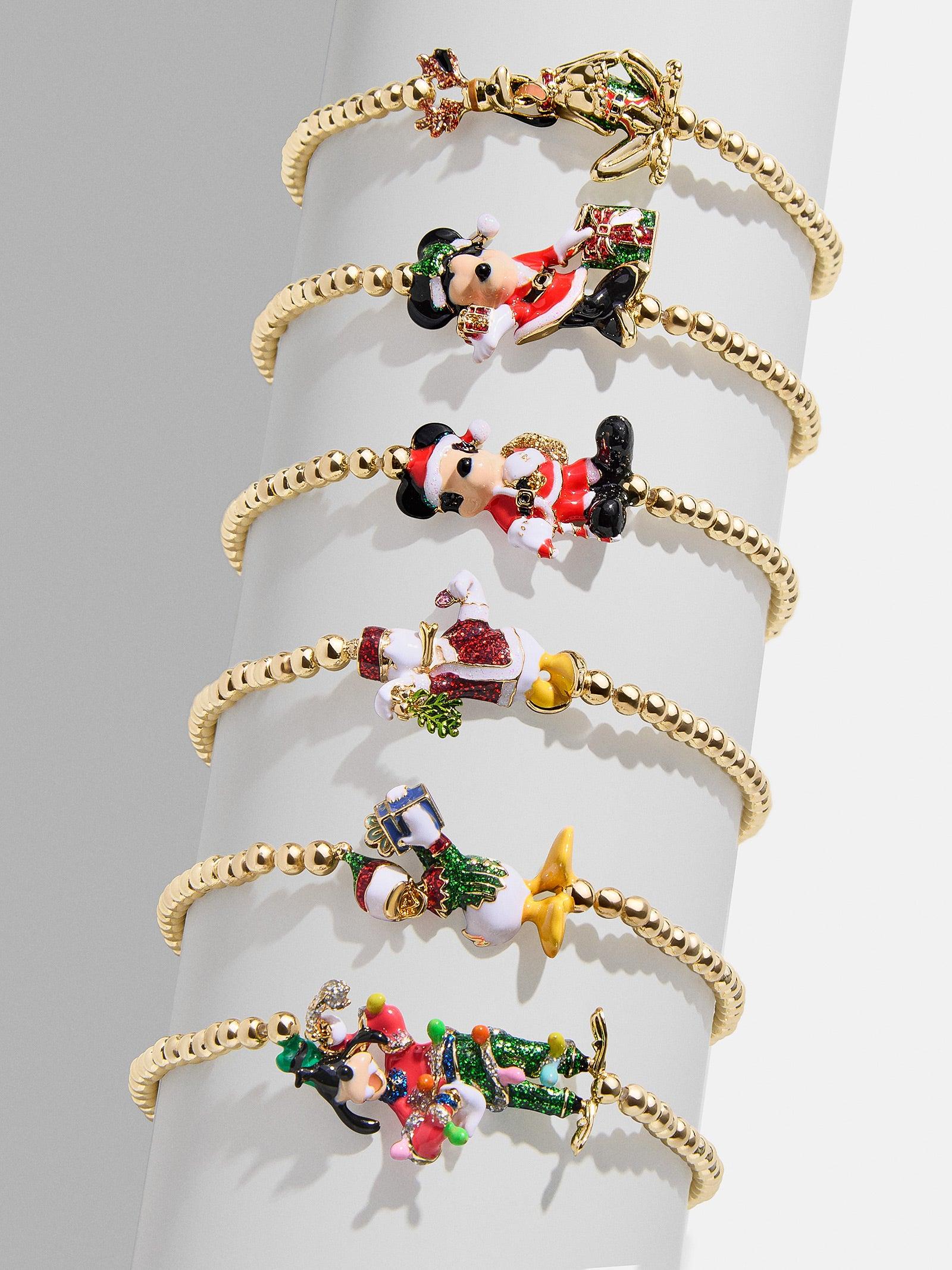 BaubleBar Disney Holiday Character Pisa Bracelet in Gray | Lyst