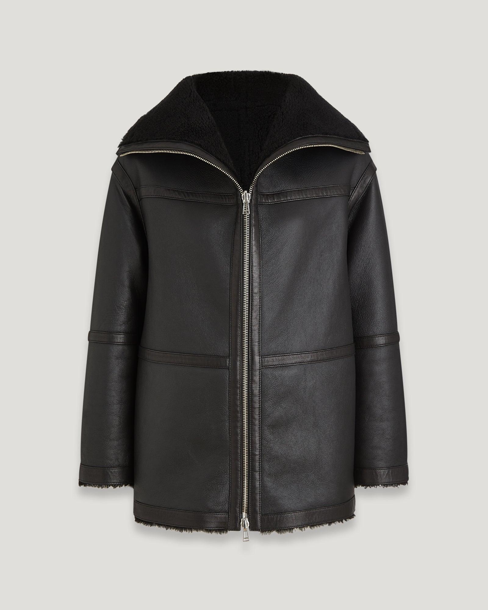 Belstaff Invar Coat in Black | Lyst