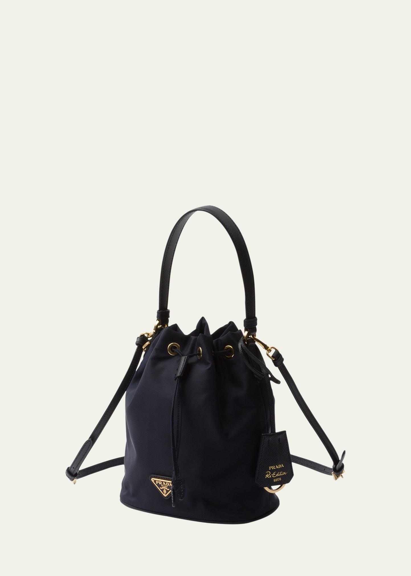 Prada Re Edition 1978 Nylon Bucket Bag In Black Lyst