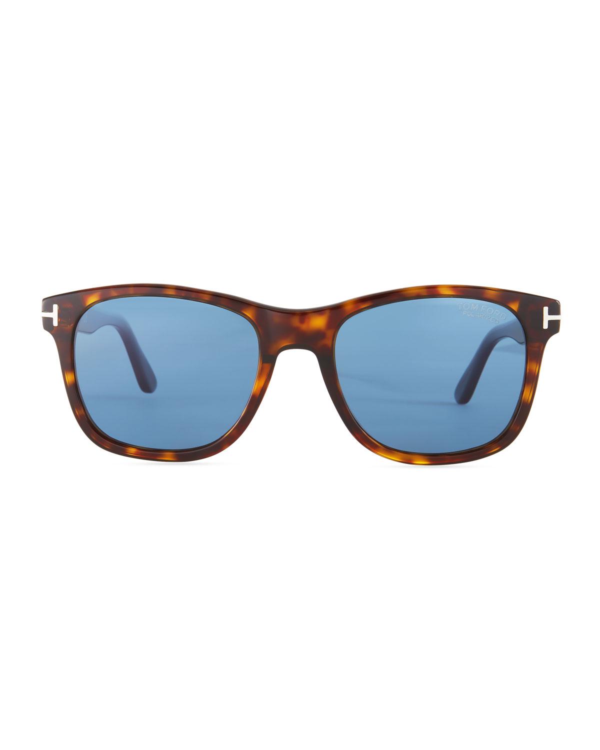 Tom Ford Eric Rectangular Havana Sunglasses For Men Lyst