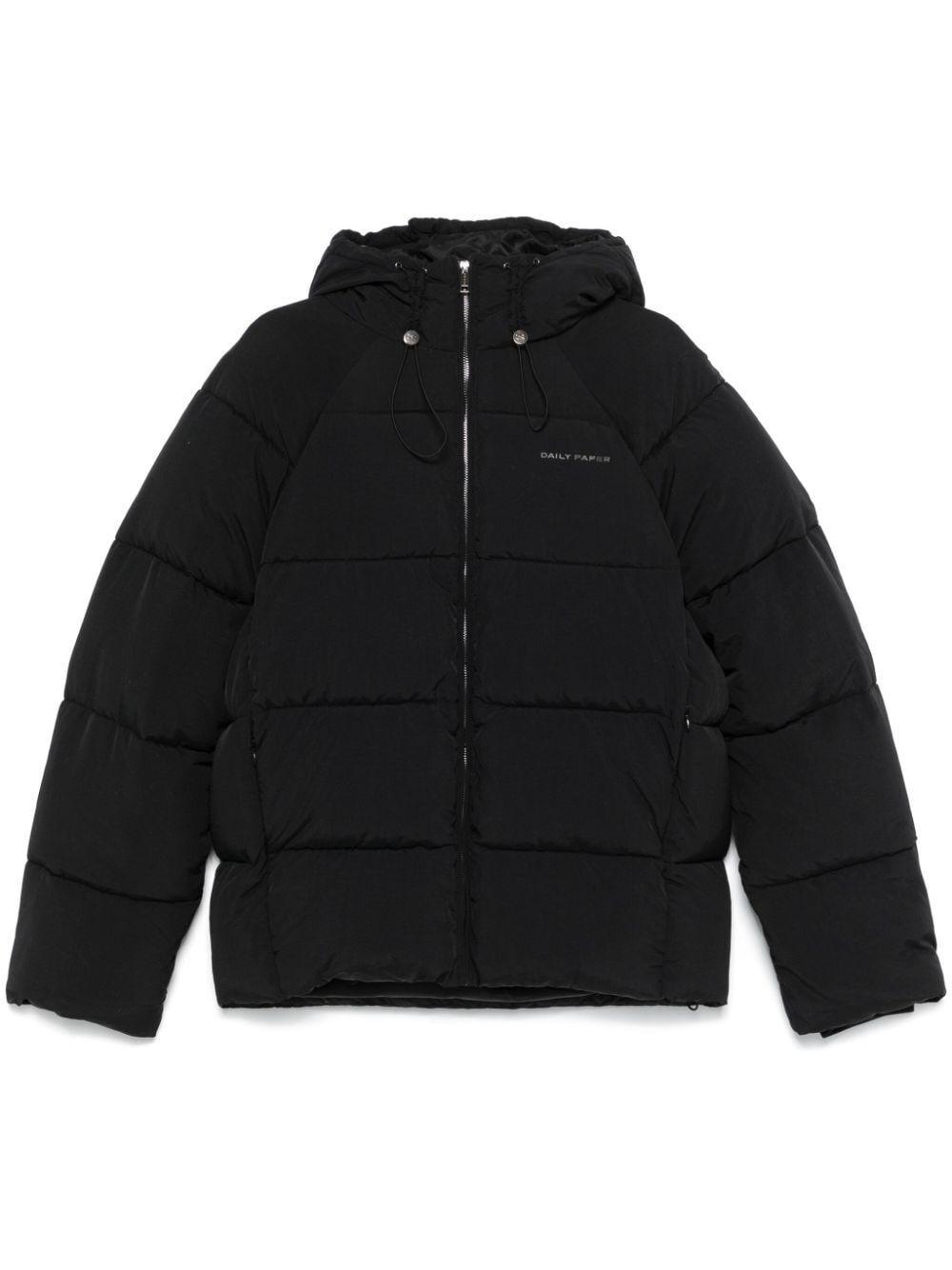 Daily Paper Relaxed Puffer in Black for Men | Lyst