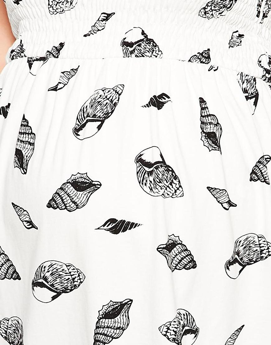 Buy seashell print dress - In stock
