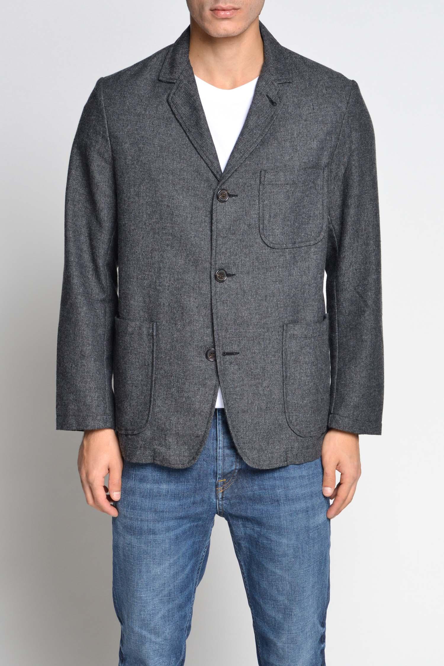 Universal Works Three Button Jacket Gray for Men | Lyst UK Universal Works Three Button Jacket Gray for Men | Lyst UK