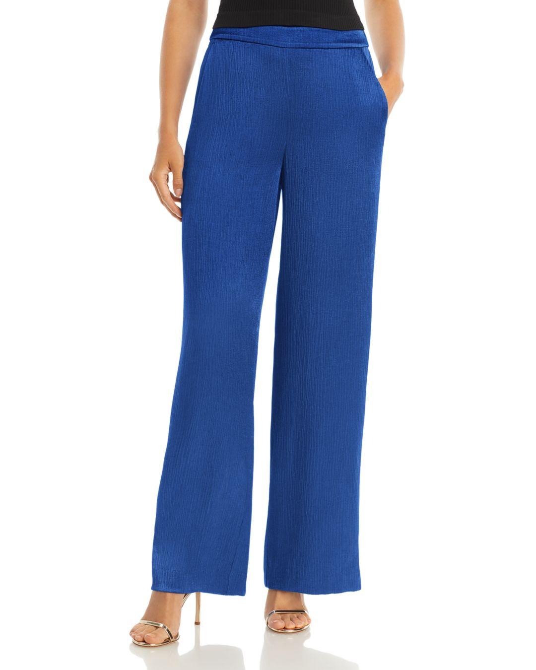 Kobi Halperin Alyssa Wide Leg Pants In Blue Lyst
