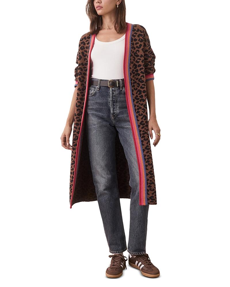 Marine Layer Martha Sweater Coat in Red | Lyst