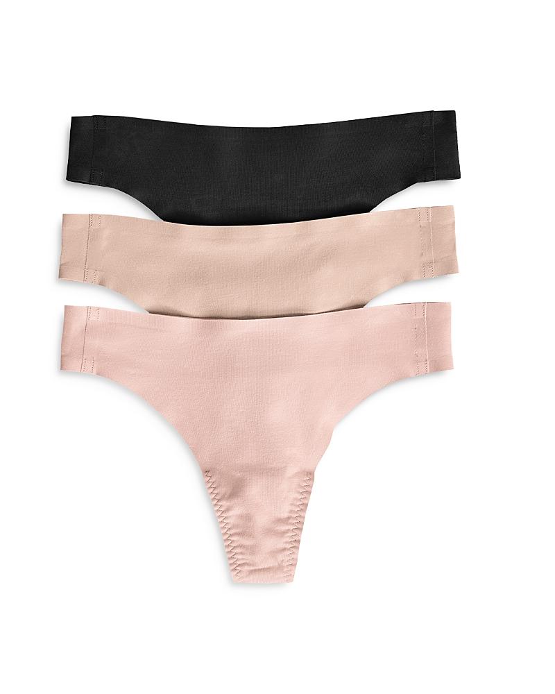 Spanx Fit To You Thong, Pack Of 3 in Natural | Lyst