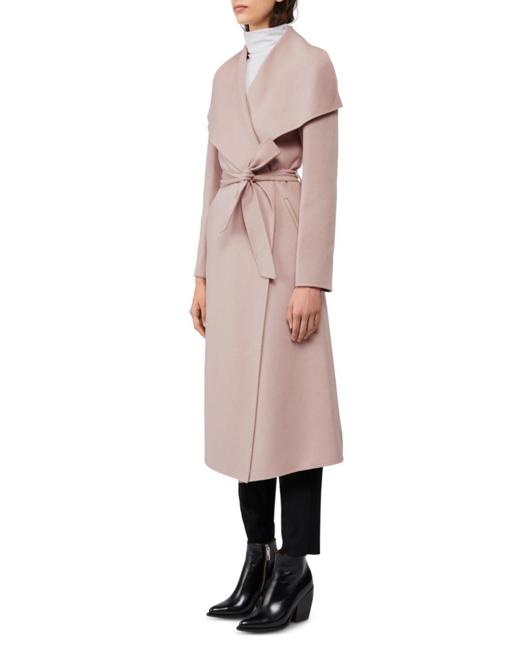 Mackage Mai Lightweight Wrap Wool Coat - Lyst