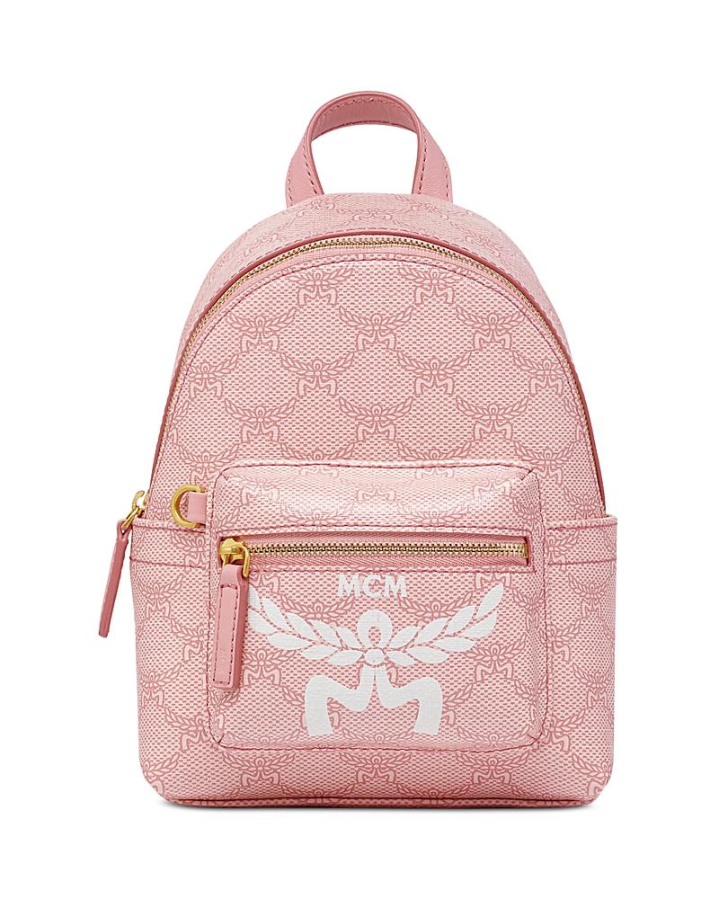 MCM Stark Mini Lauretos Backpack in Pink | Lyst