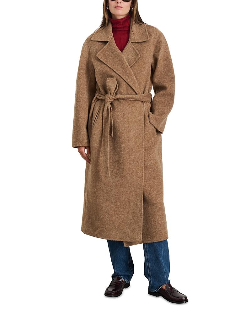 Alex Mill Georgia Wool Blend Coat in Brown | Lyst