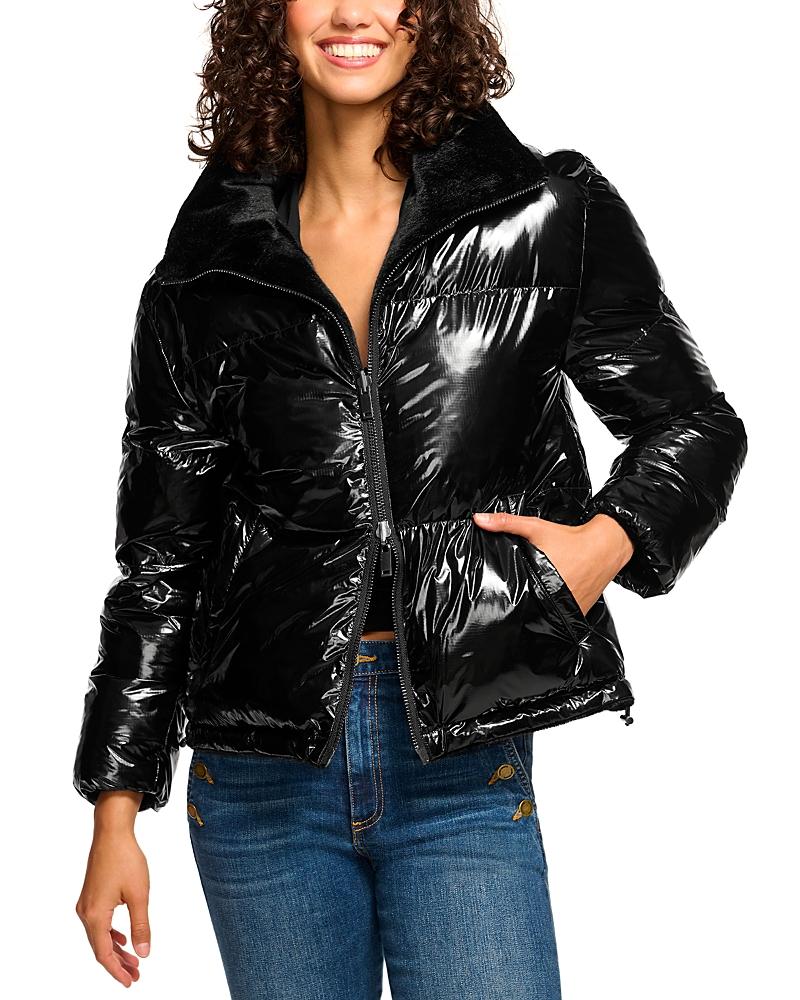 Ramy Brook Beatrice Reversible Puffer Jacket in Black | Lyst