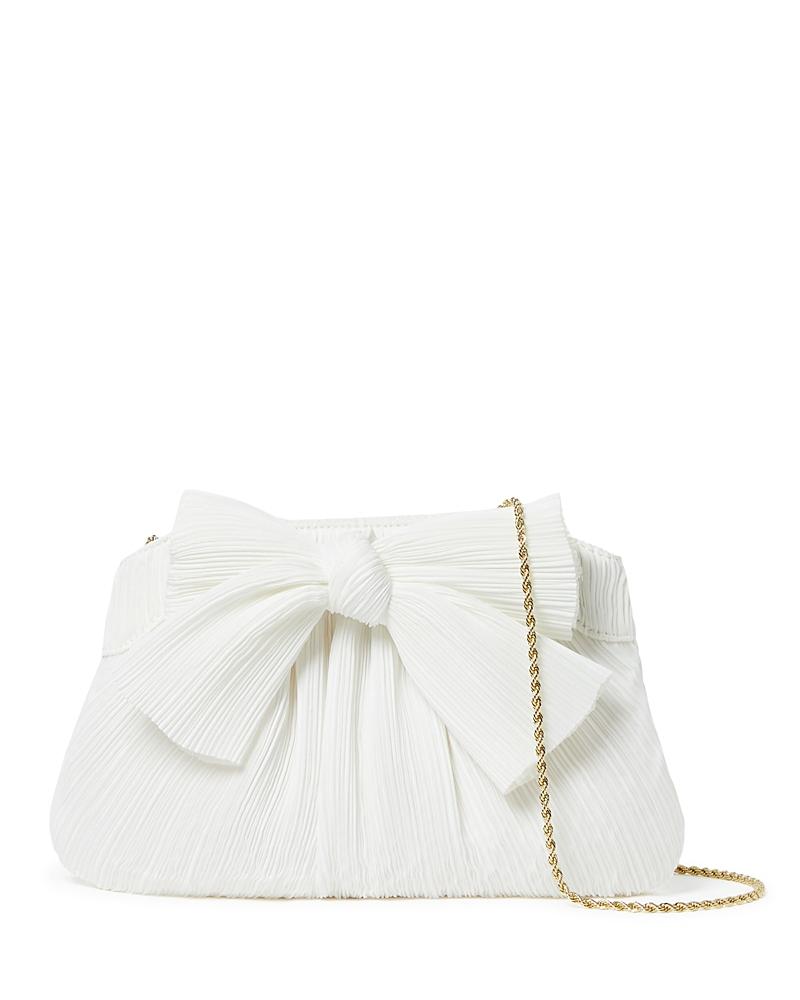 Loeffler Randall Rayne Frame Clutch in White | Lyst