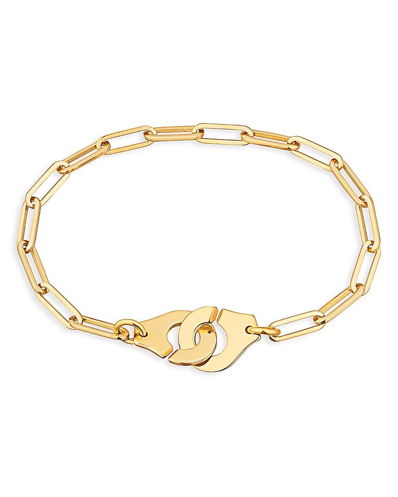 Dinh Van 18K Menottes Chain Bracelet in Metallic | Lyst