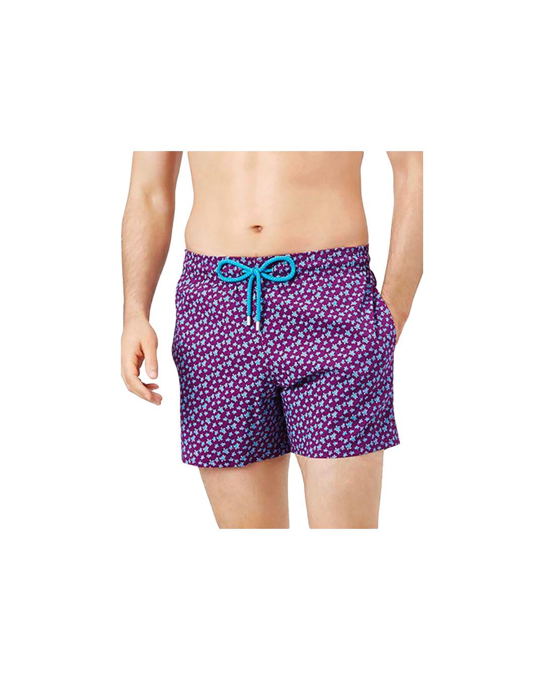 Vilebrequin Synthetic Moorea Micro Turtles Printed Superflex Swim