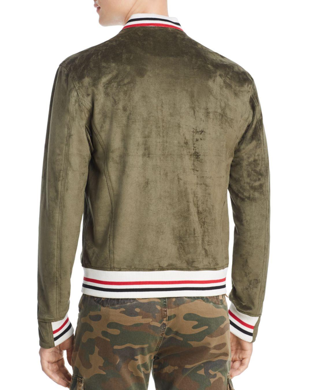 Blank NYC Faux Suede Bomber Jacket for Men - Save 20% - Lyst