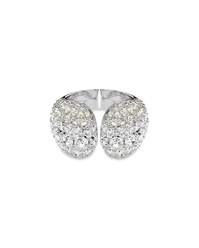 Swarovski Sublima Crystal Pave Open Cocktail Ring in White | Lyst