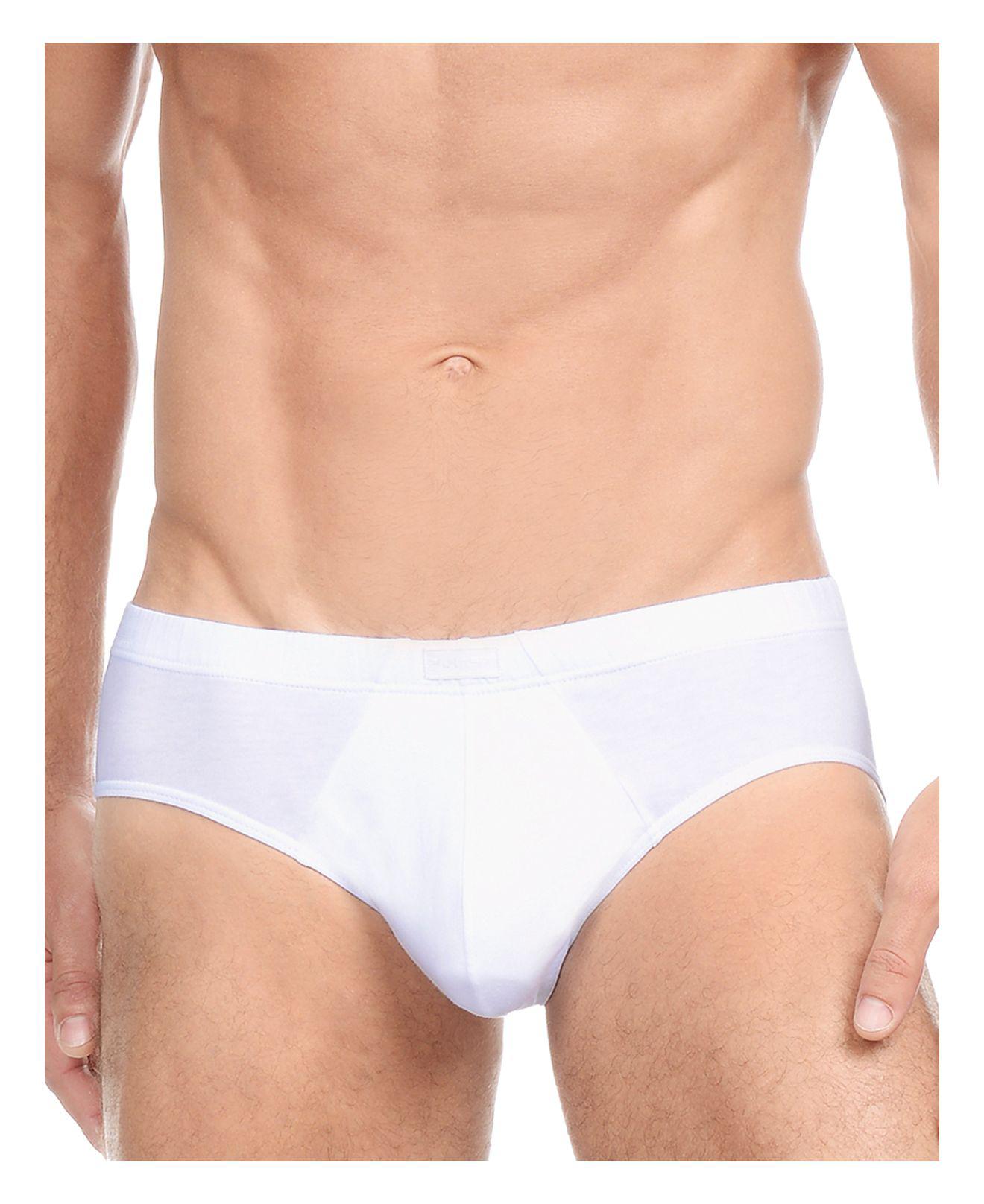 Lyst 2xist Pima Cotton Bikini Briefs In White For Men