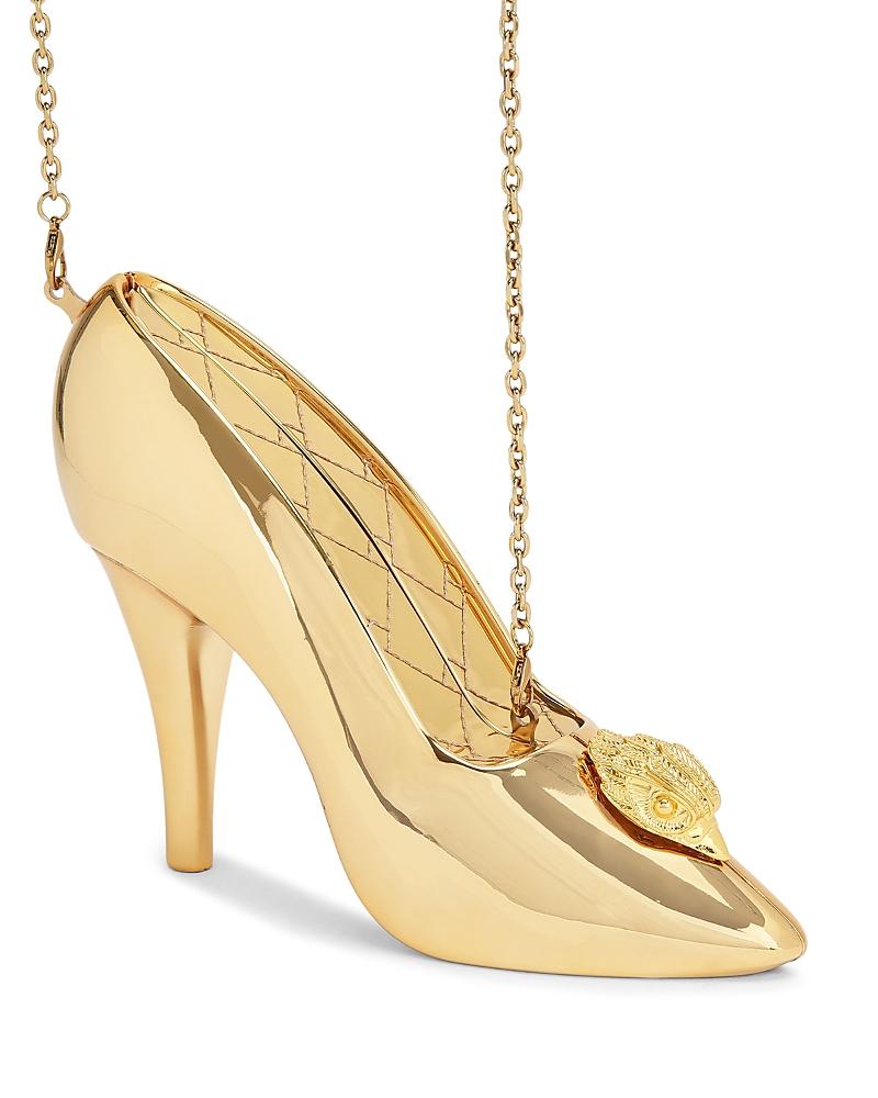 Kurt Geiger Belgravia Shoe Shaped Clutch in Metallic | Lyst