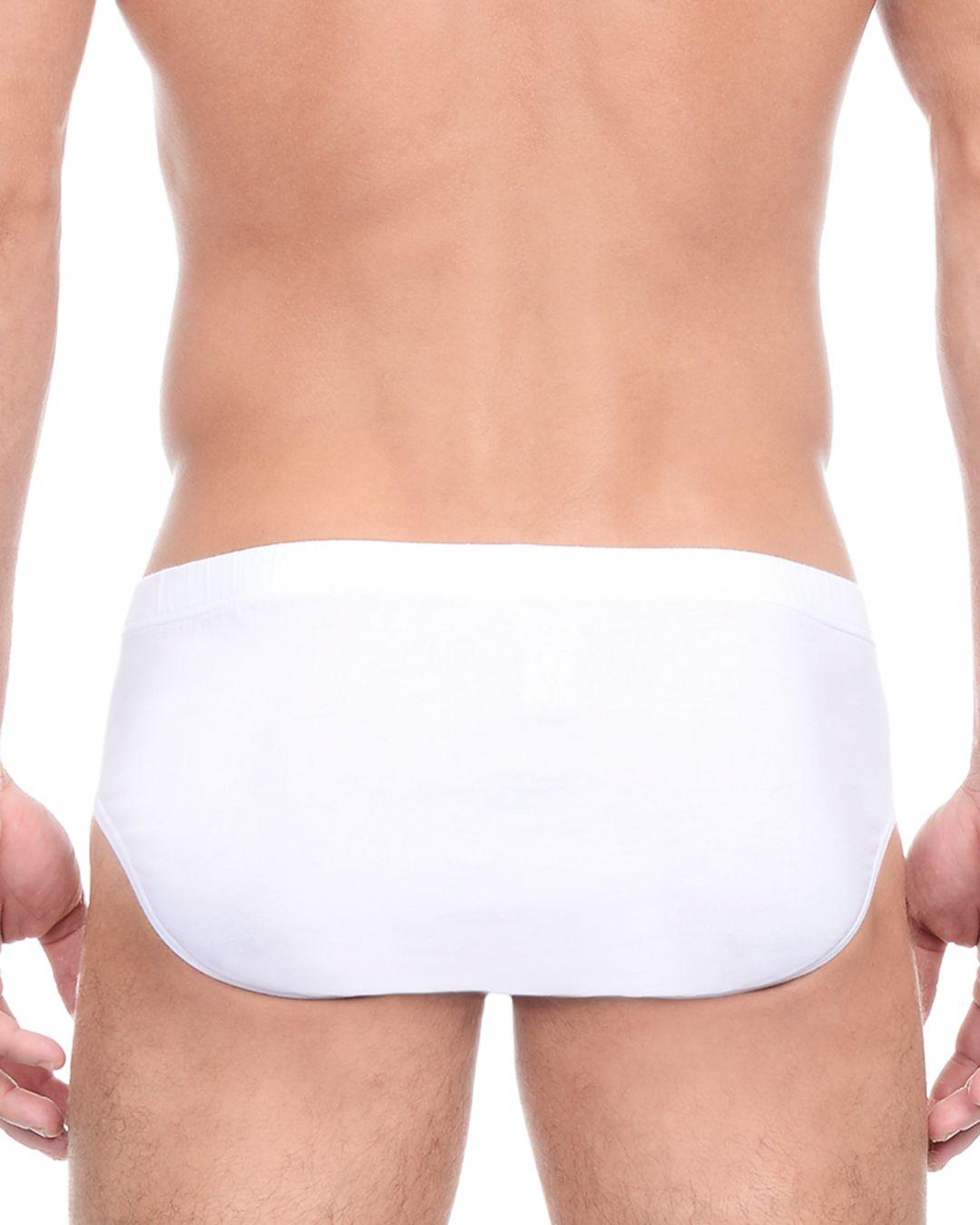 2xist 2 X Ist Pima Cotton Bikini Briefs In White For Men Lyst