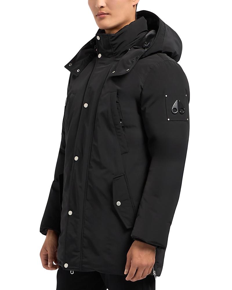 Moose Knuckles Granite Peak Down Parka in Black for Men | Lyst