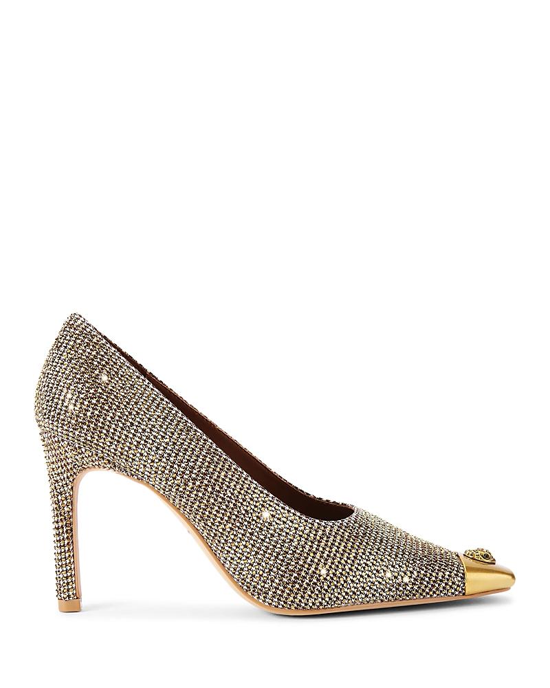 Kurt Geiger Regent Eagle Capped Snip Toe Pumps | Lyst