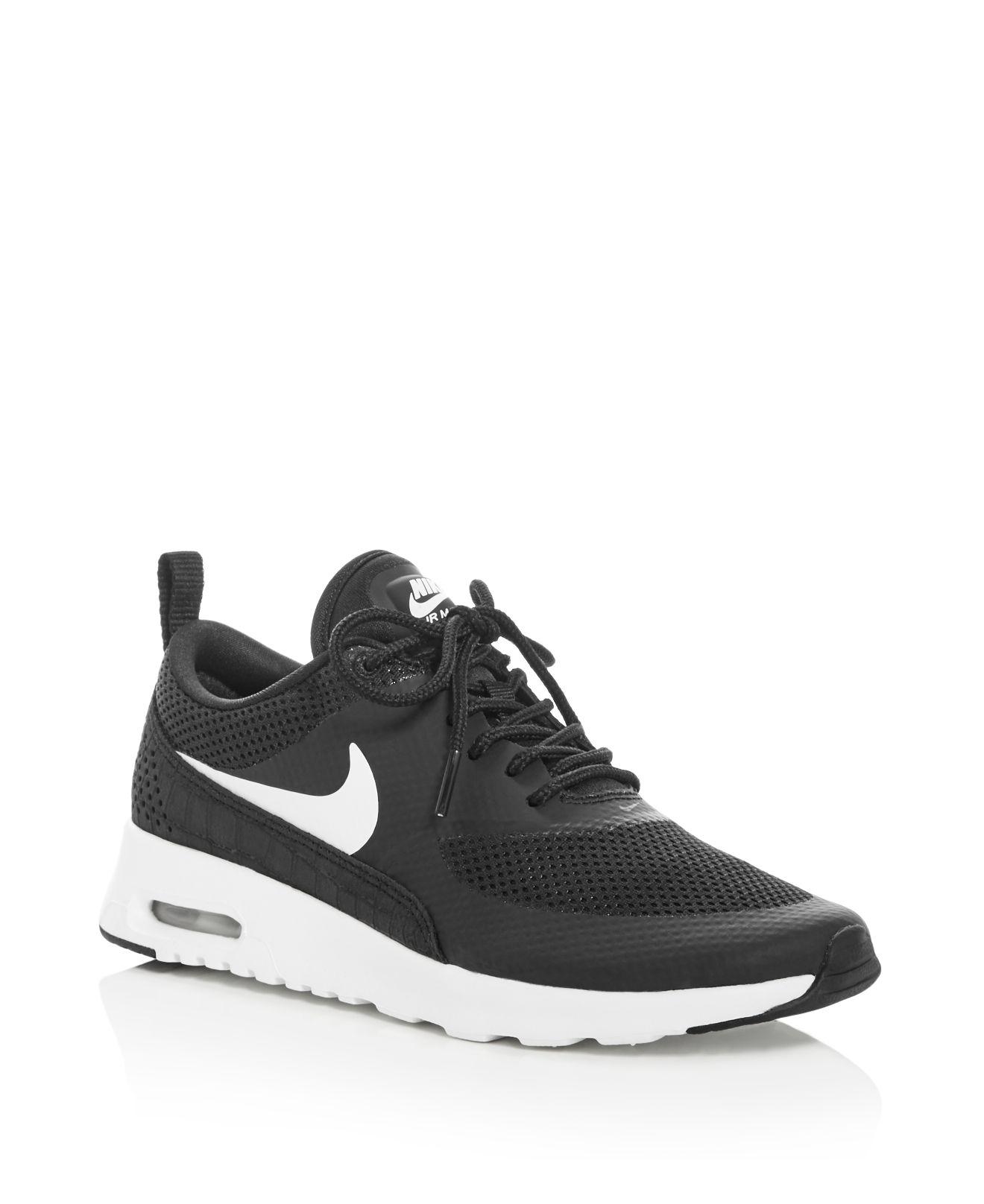 air max thea metallic lace up sneakers new exclusive high-end