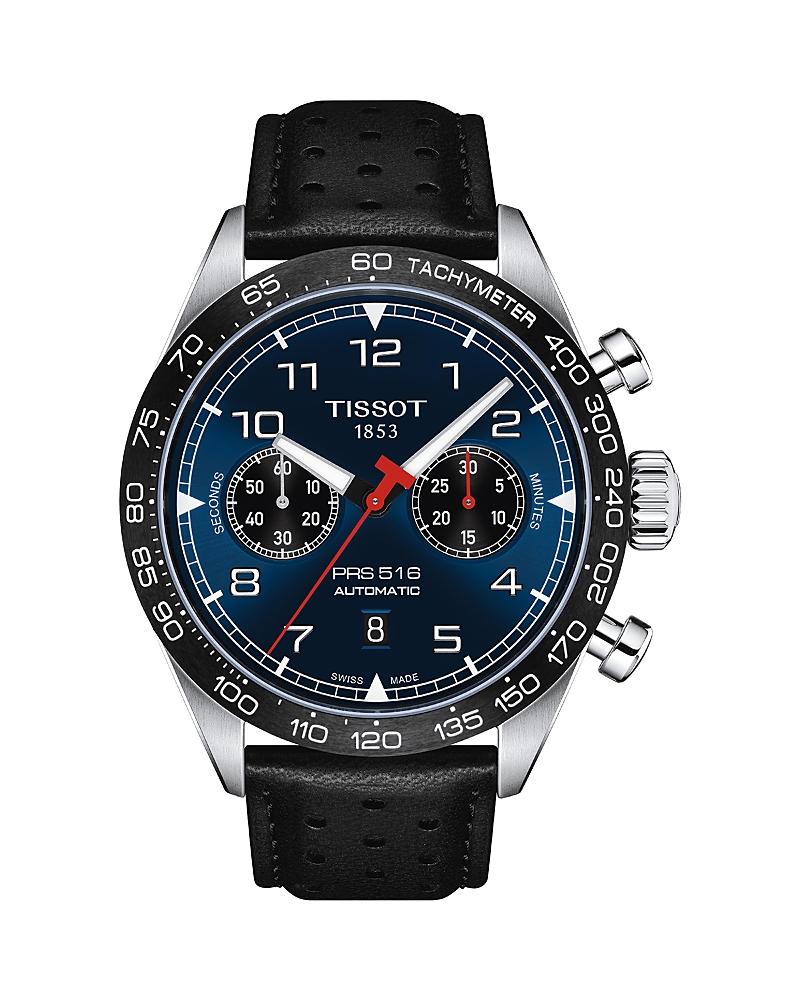 Tissot Prs 516 Automatic Chronograph, 45Mm in Black for Men | Lyst