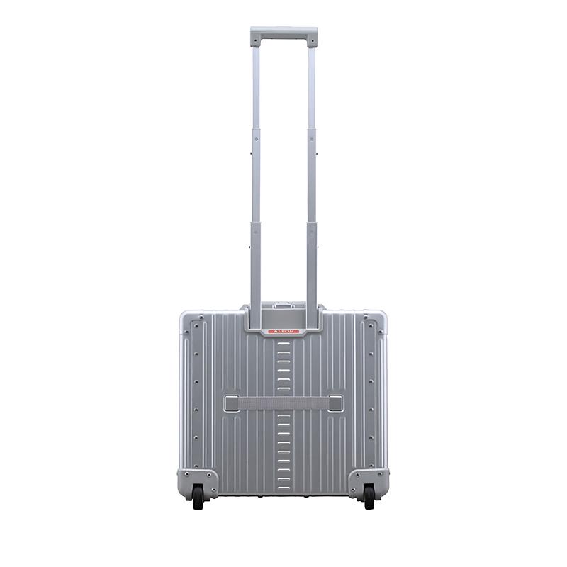 ALEON 17 Aluminum Wheeled Pilot Bag in Gray | Lyst