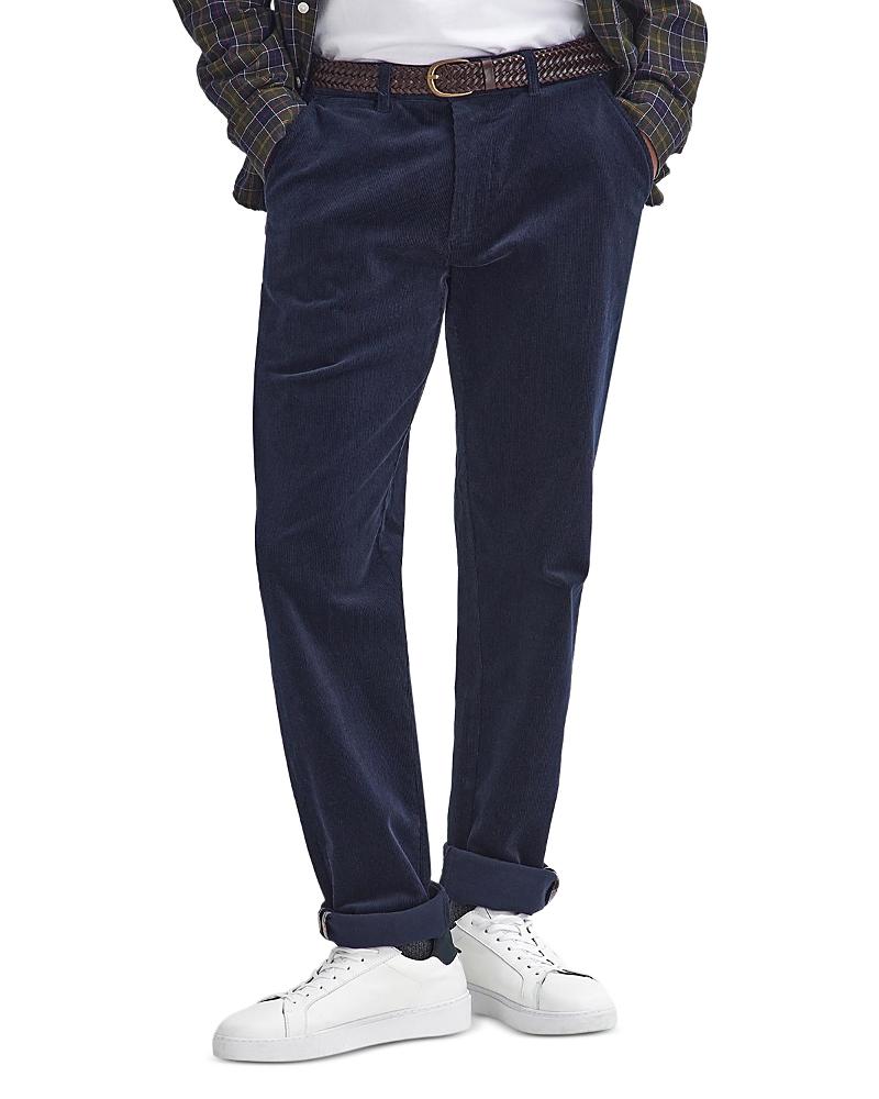 Barbour Stretch Corduroy Tailored Fit Pants in Blue for Men | Lyst