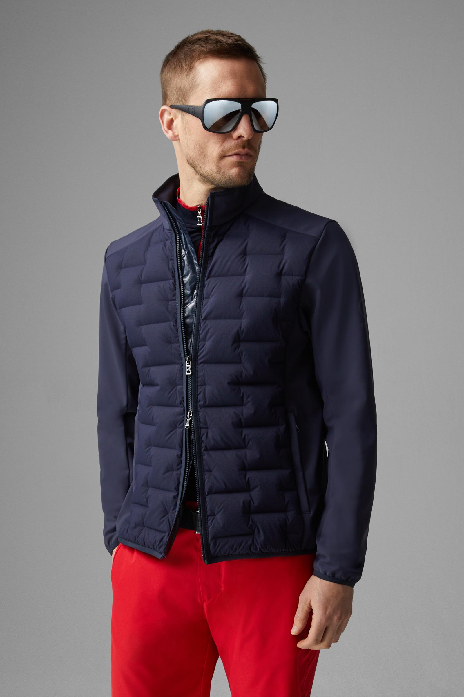 Bogner Daron Softshell Down Jacket in Blue for Men | Lyst